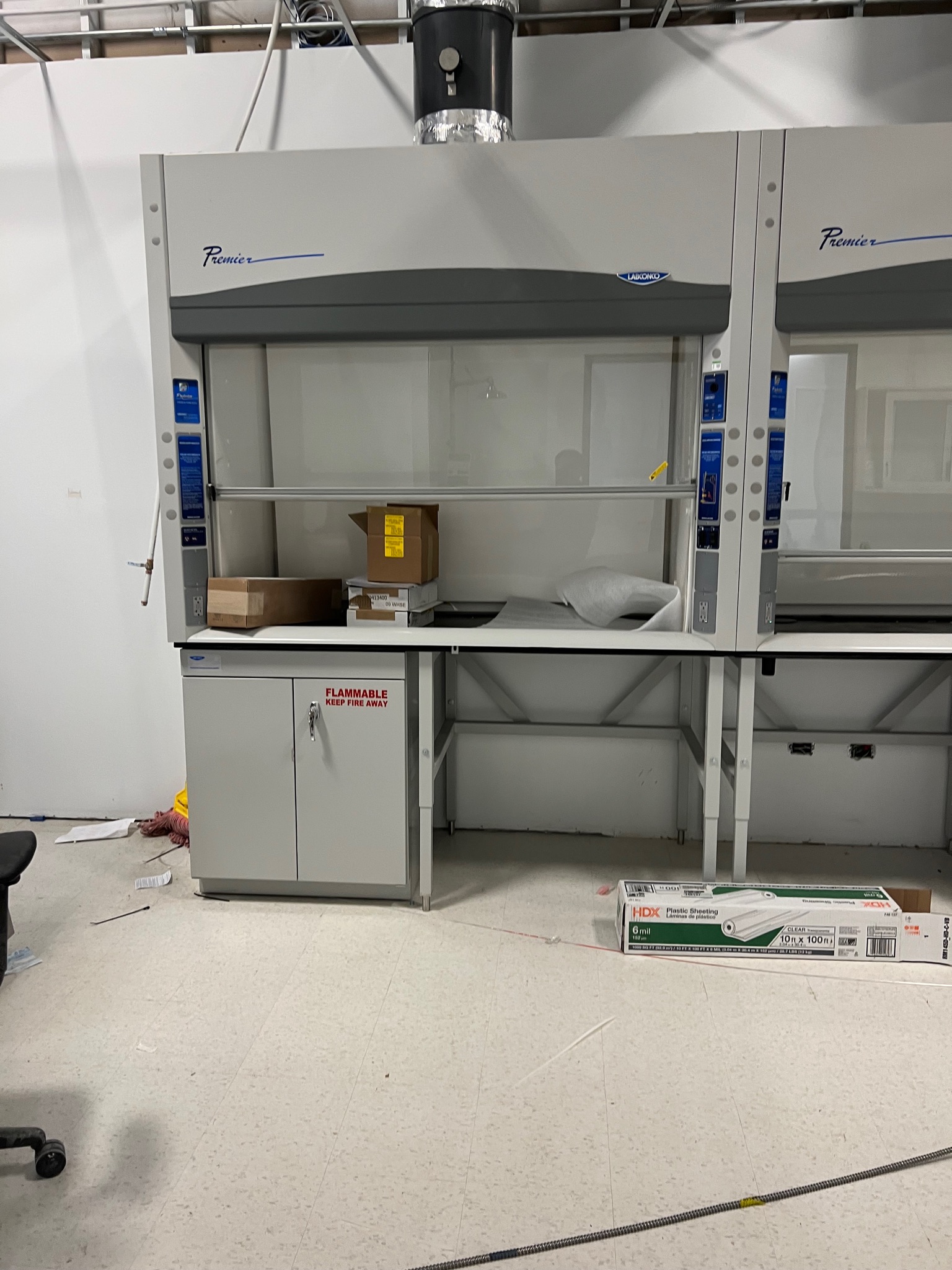 Used Epoxy Install Biotech Startup | LabBuild